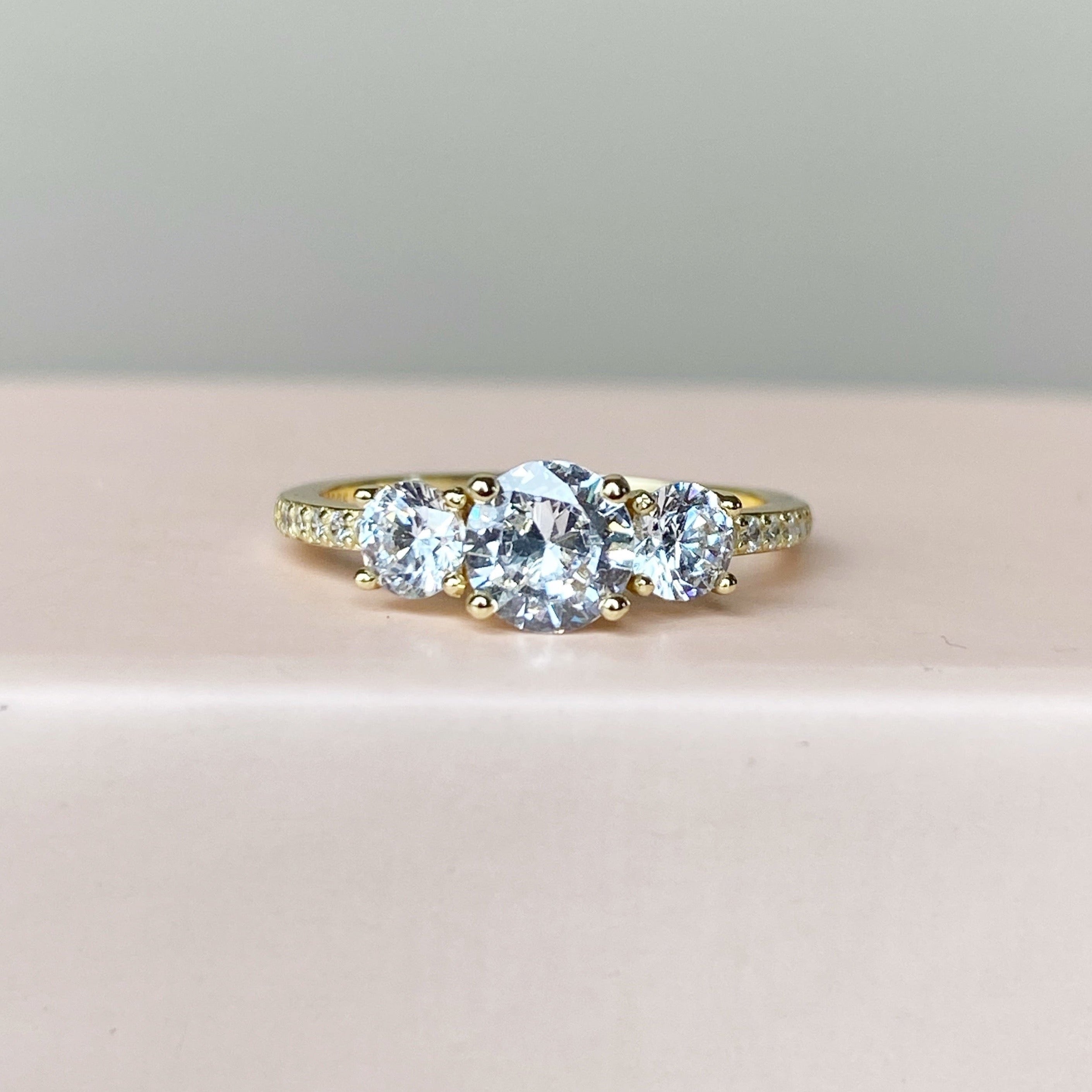 Triple stone ring – lpljewelry